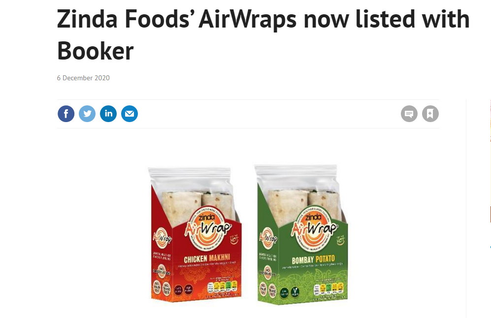 Featured in Convenience Store Magazine – Zinda News and Articles